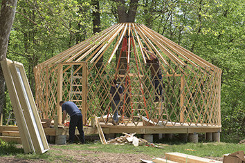 Local firm modernizes centuries-old yurt structures – Indianapolis ...