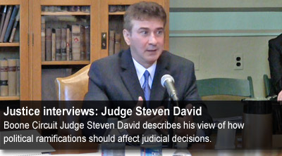 Justice interviews: Judge Steven David – Indianapolis Business Journal
