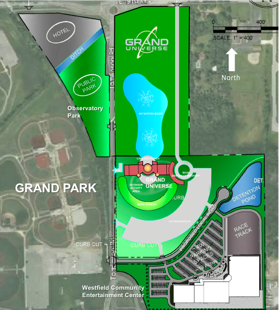 Developer plans 68-acre project with $32M space park, bowling alley, go ...