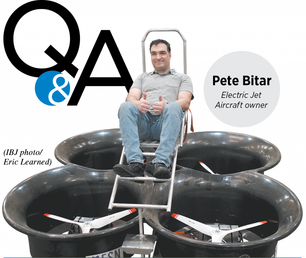 Q&A with Pete Bitar, creator of a personal flying machine ...