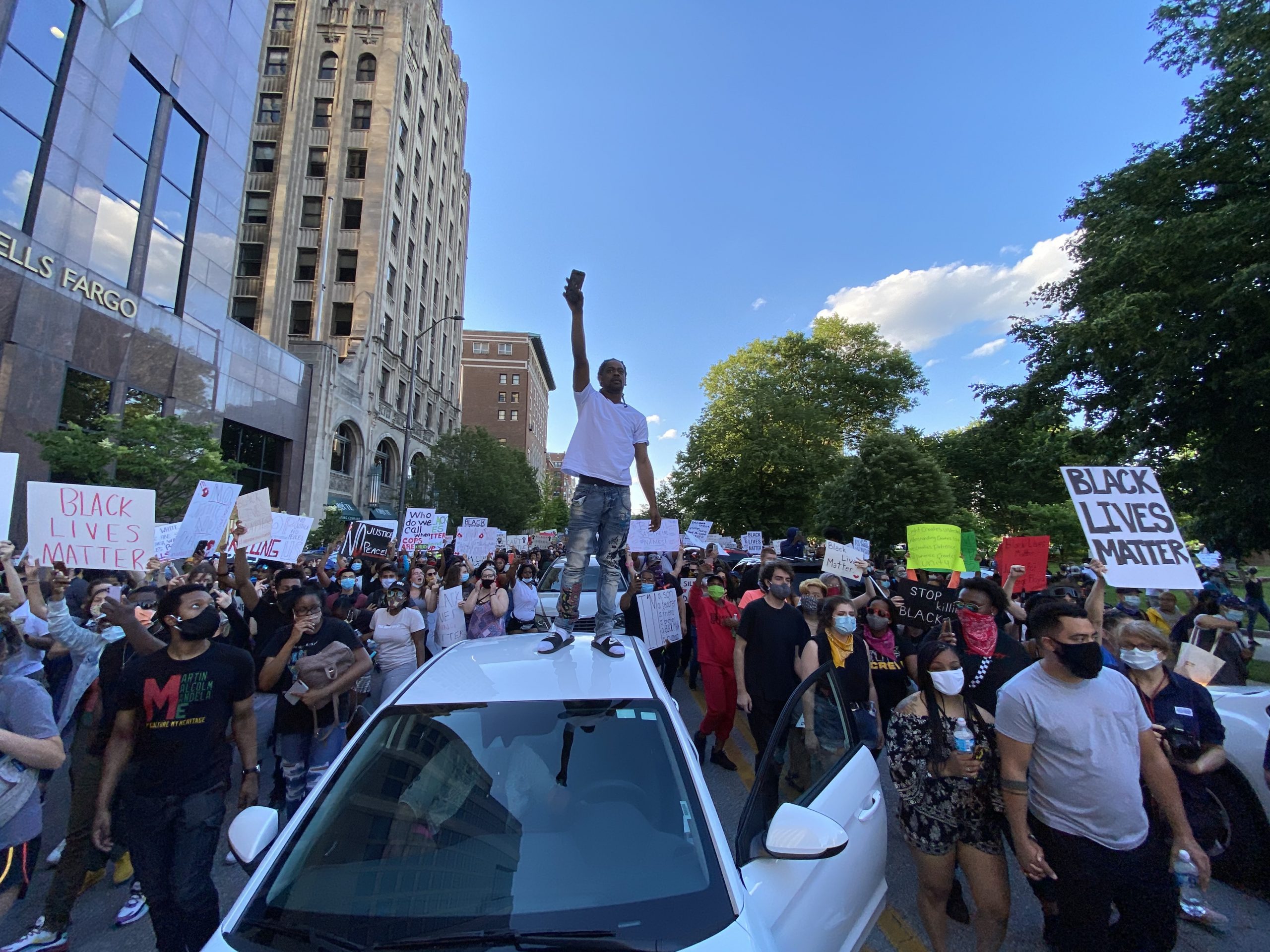 Saturday night protests downtown – May 30, 2020 – Indianapolis Business ...