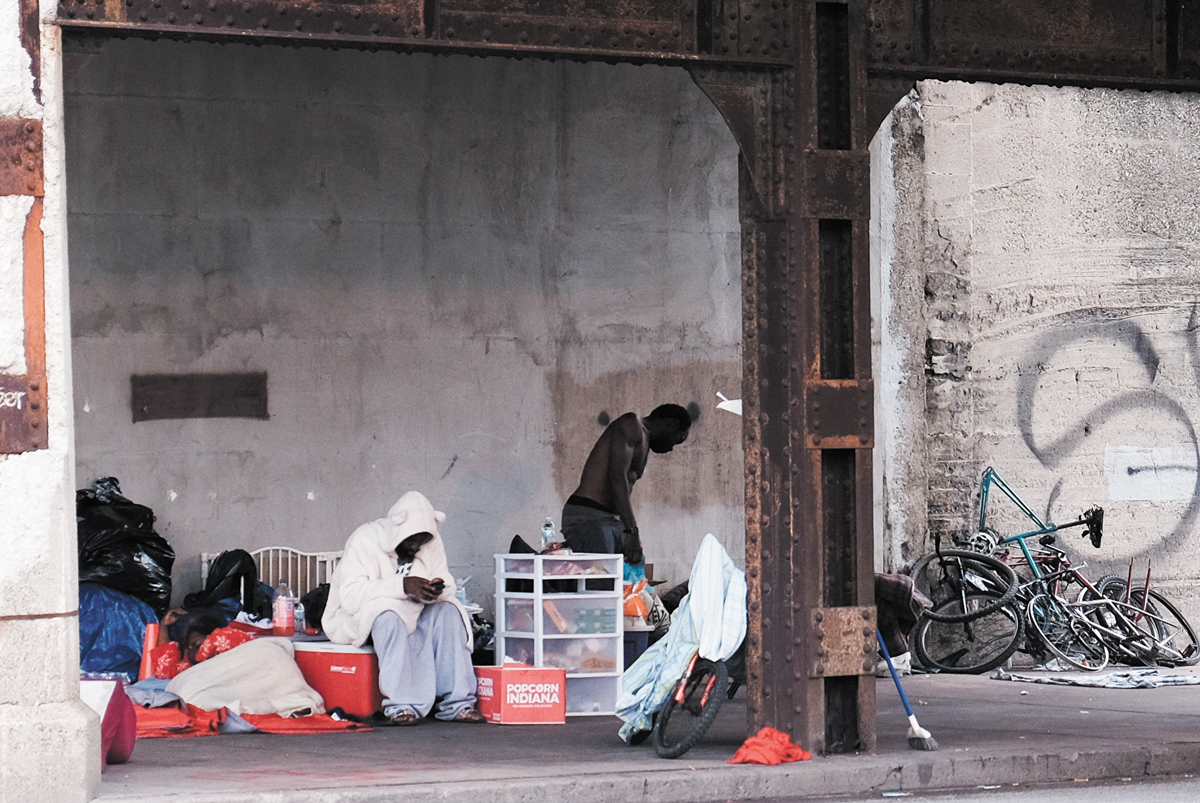 Pandemic thrusts downtown’s homelessness problem to fore – Indianapolis ...
