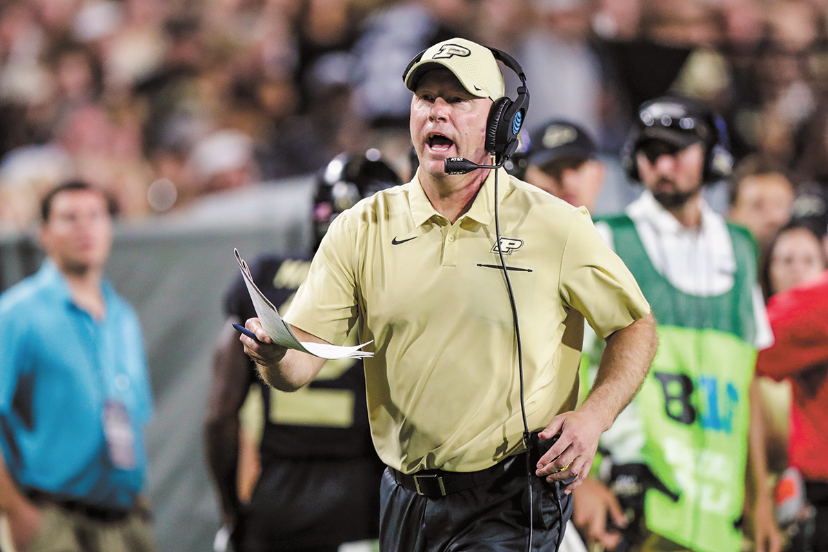 Brohm leaving Purdue for 6-year deal as Louisville football coach ...
