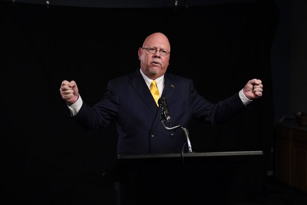 Libertarian Donald Rainwater announces 2024 gubernatorial run ...