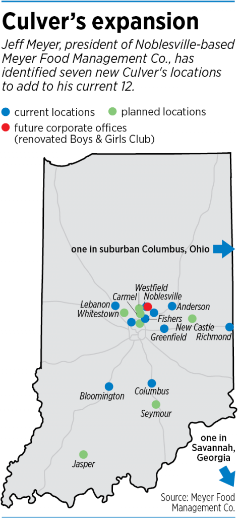 Culver’s franchisee plans up to 10 more restaurants, new Noblesville HQ ...