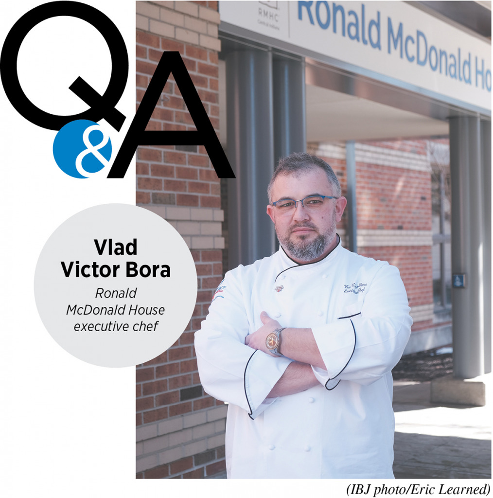 Q&A with Vlad Victor Bora, the new executive chef at the Ronald ...