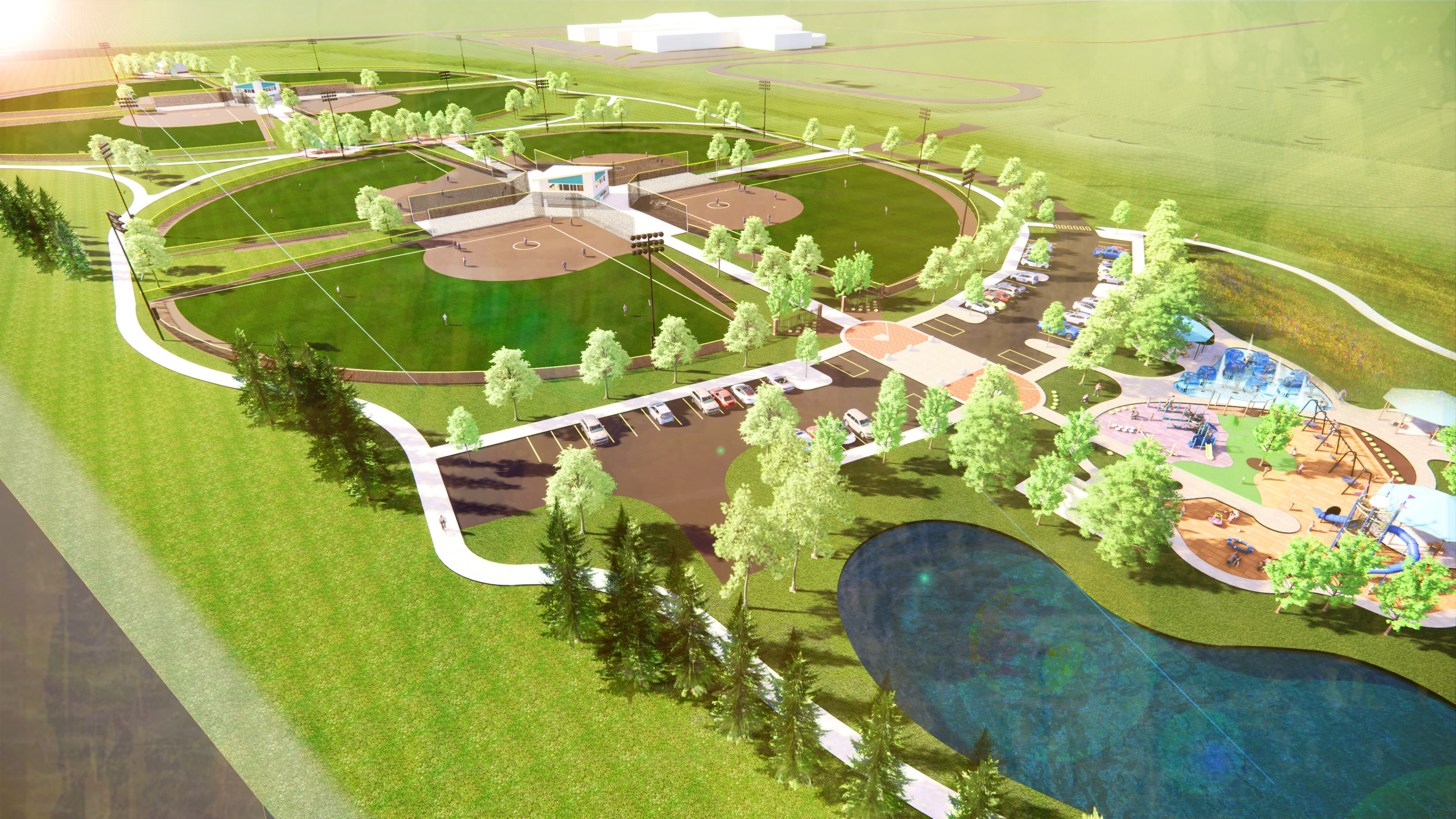 Greenwood mayor unveils latest designs for new sports complex ...