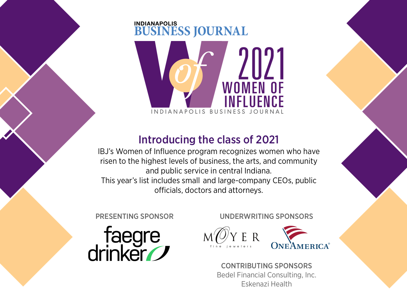 Women of Influence 2021 – Indianapolis Business Journal