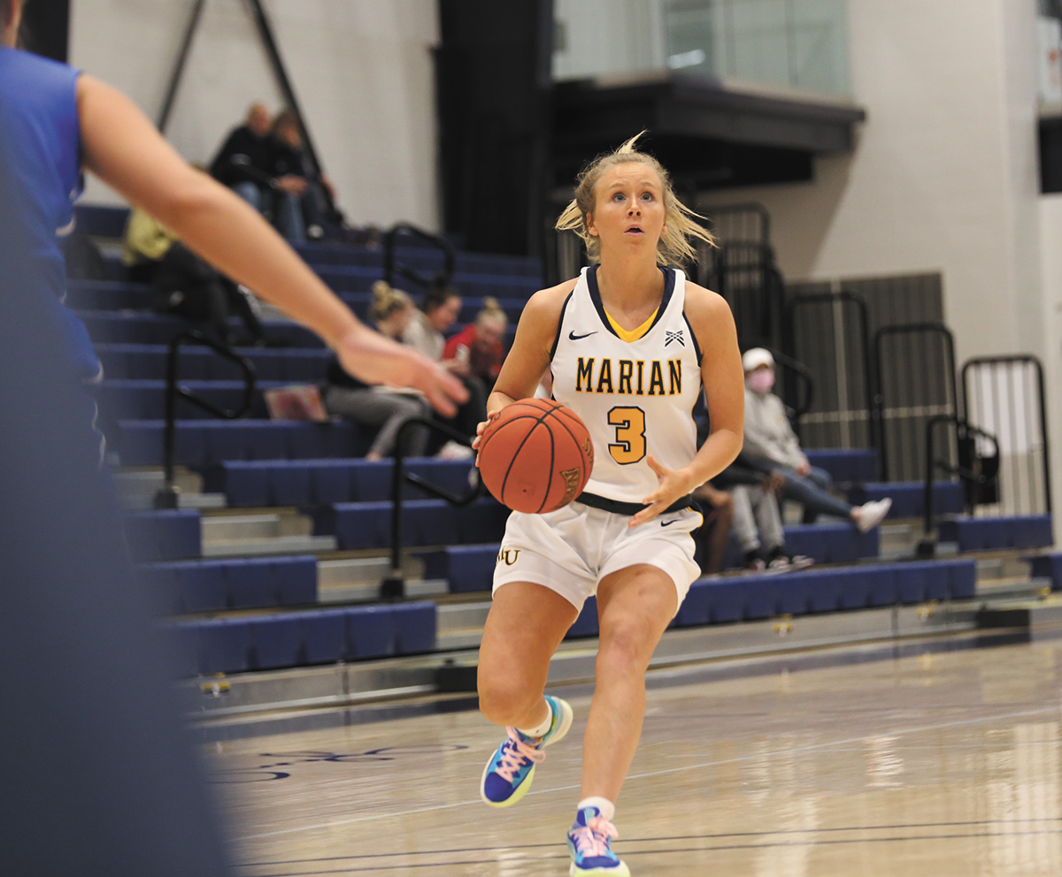 Mark Montieth: Marian point guard shows how to navigate motherhood as a ...