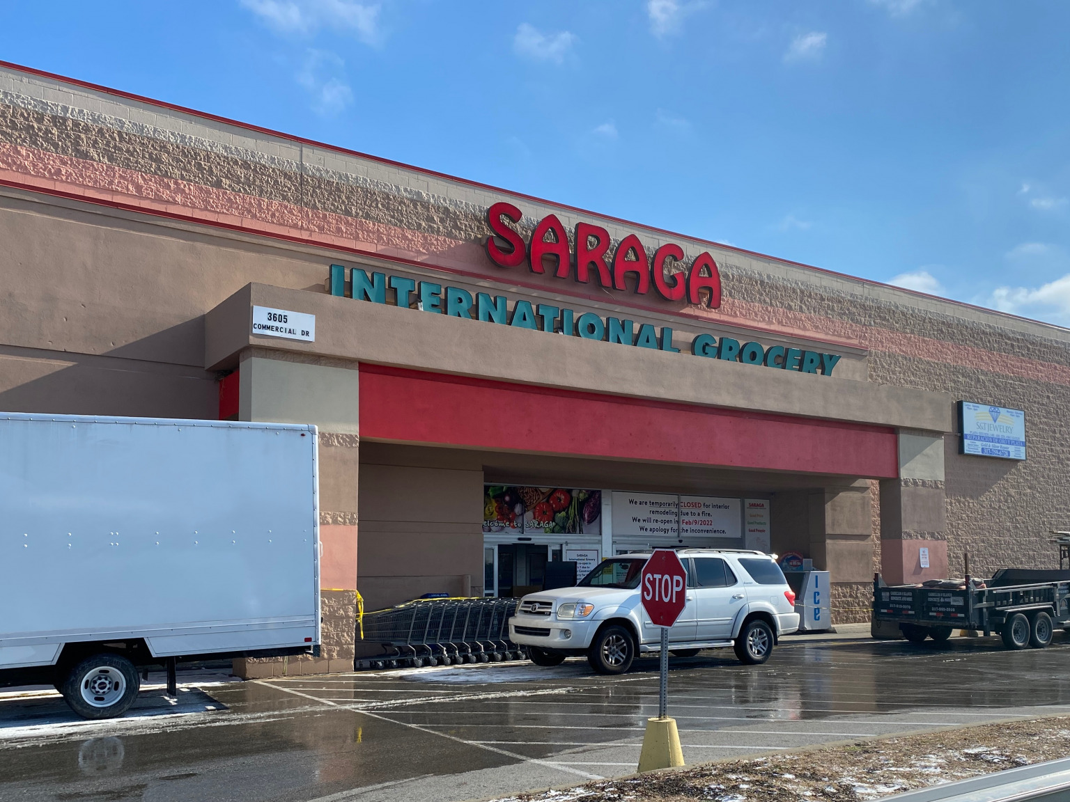 Saraga International Grocery details reopening plans following fire ...