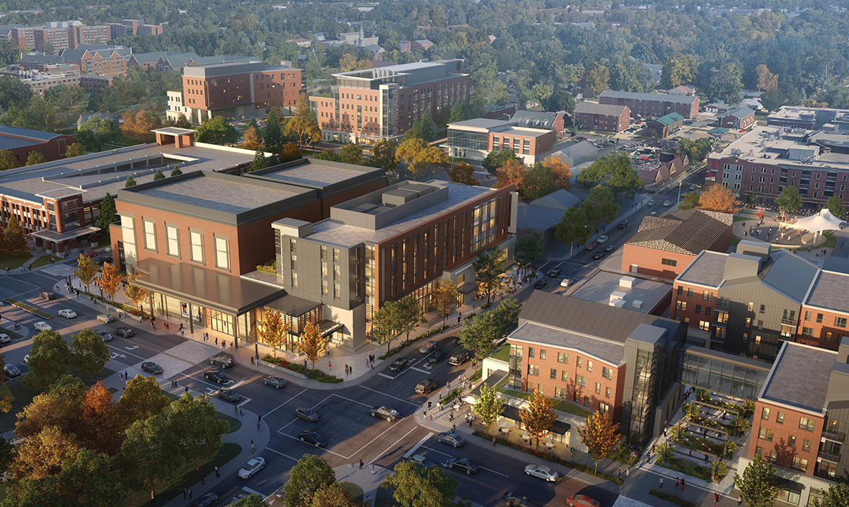 Ball State kicks off plans to revitalize Village district, build ...