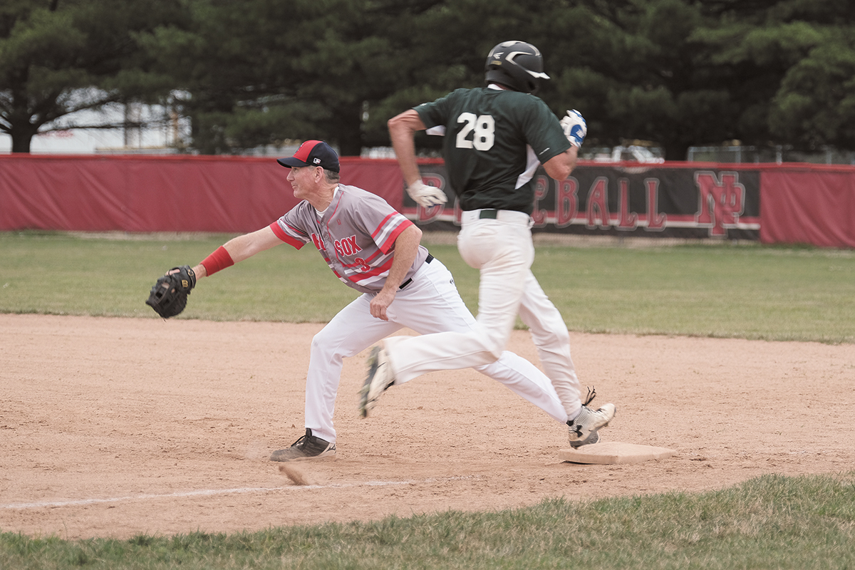 Mike Lopresti: In a league for 45-and-up, it’s still hardball ...