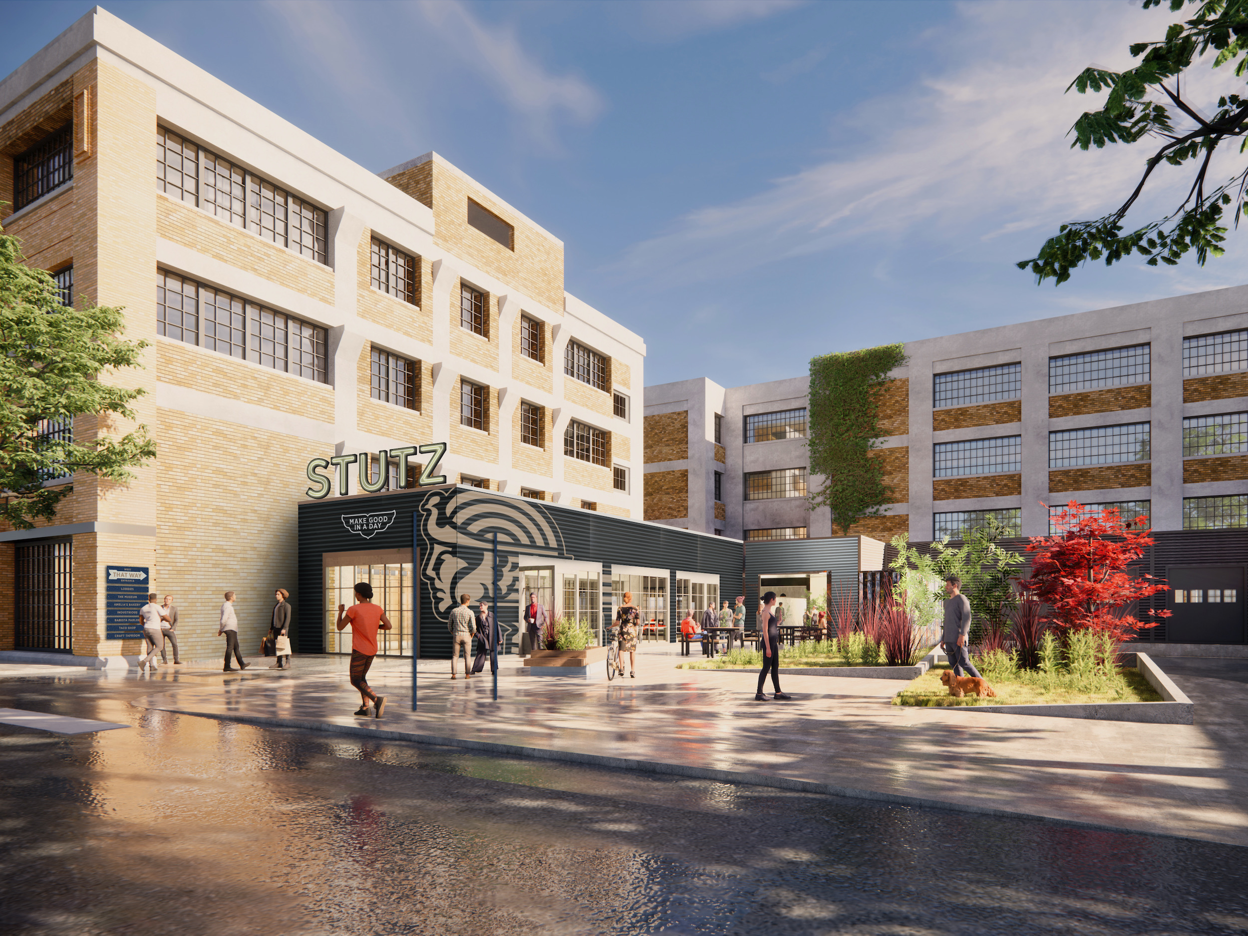 Stutz completes 12-tenant roster for first floor of former factory ...