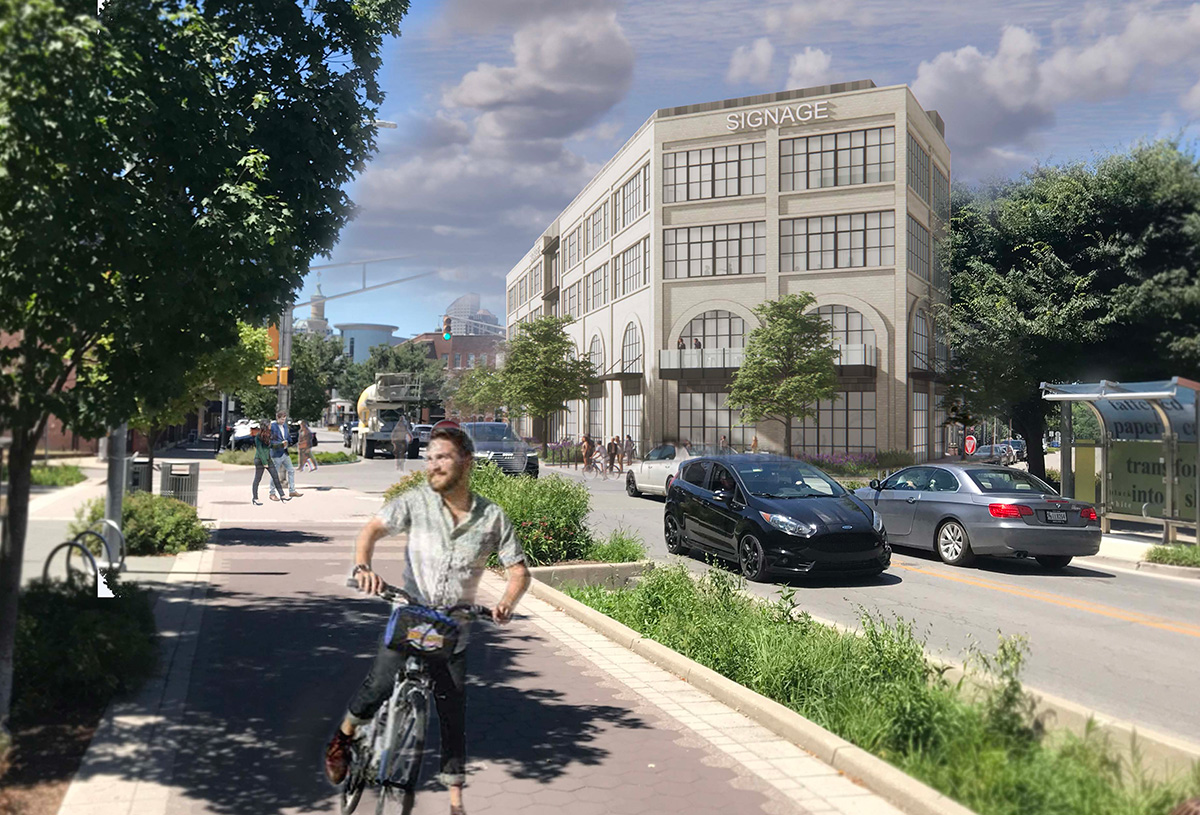 Developers planning four-story office project on Mass Ave ...