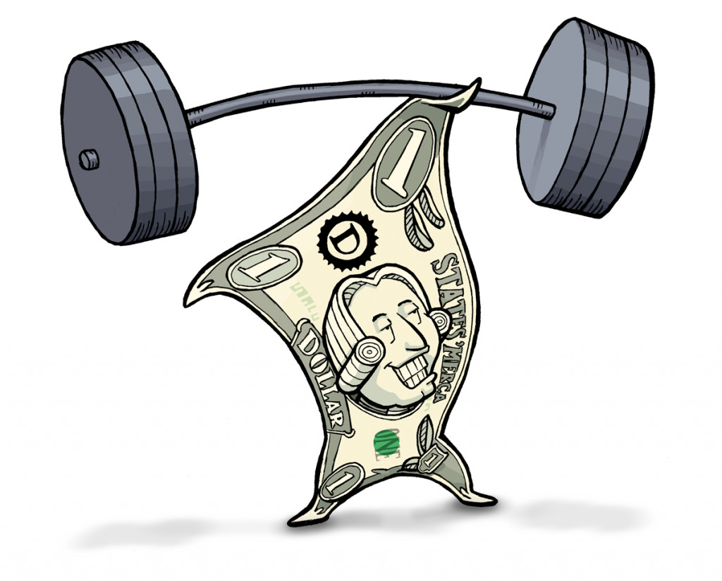 Going strong: U.S. dollar gained value against key currencies in past ...