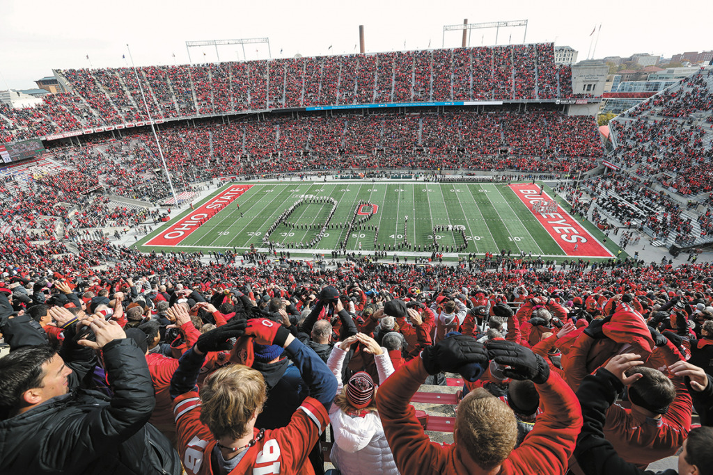 Mike Lopresti: Celebrating Big Ten stadiums as Ohio Stadium turns 100 ...