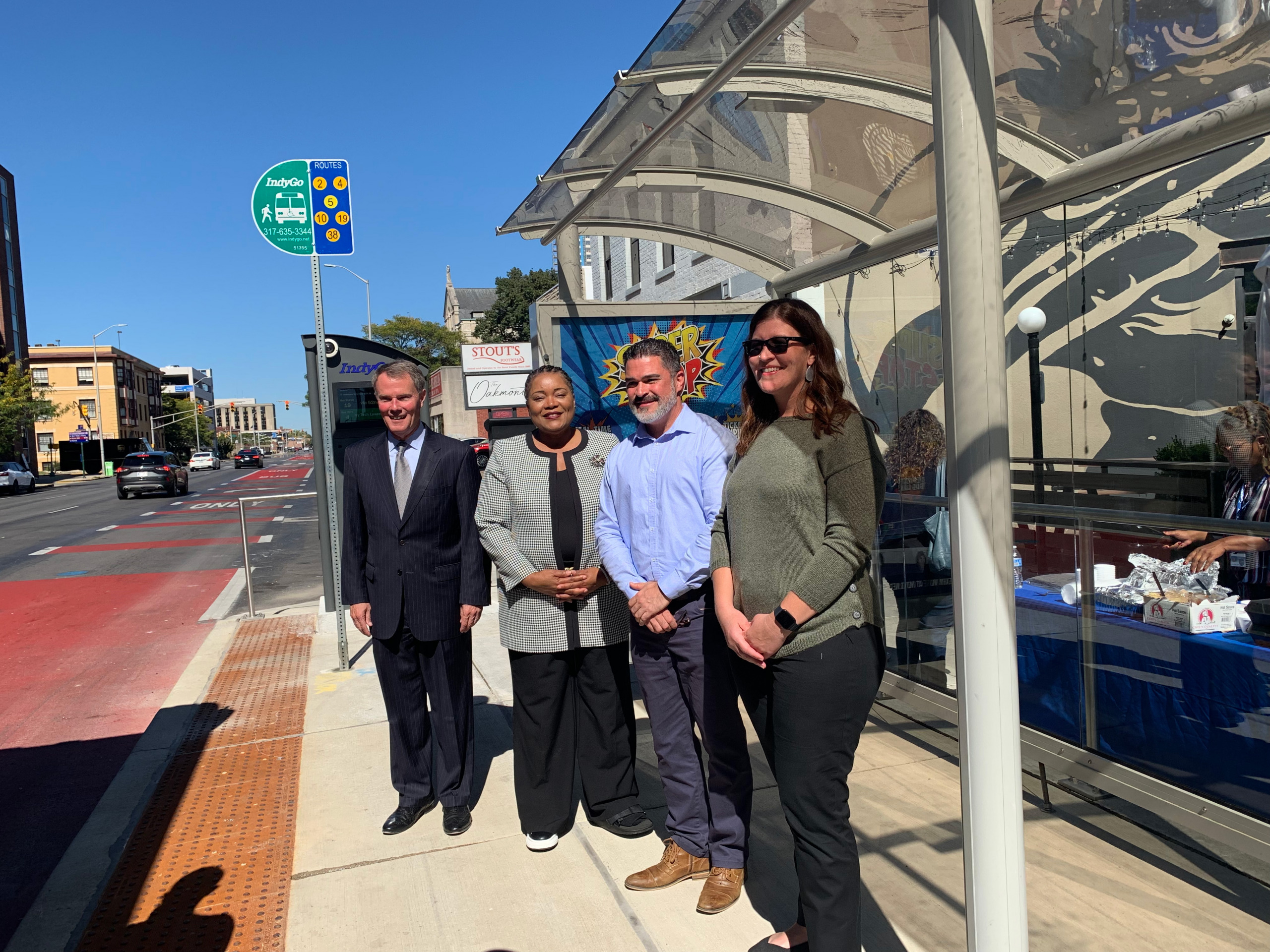IndyGo completes $6.6M Delaware Street project with Indy DPW ...