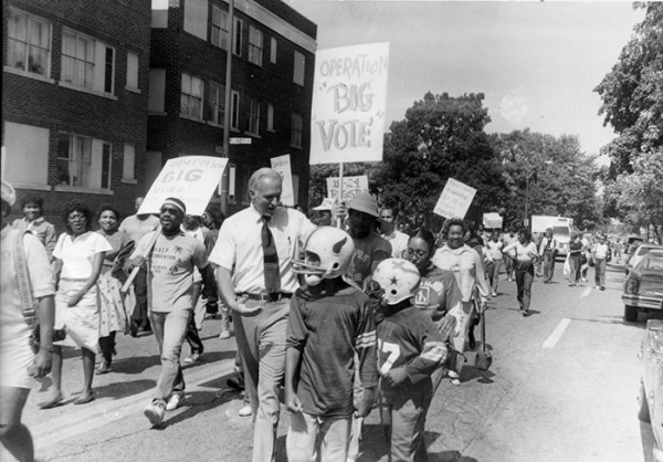 Memory bank: Voter rally – Indianapolis Business Journal