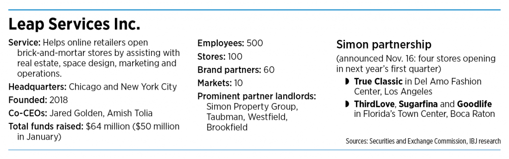 Simon turns to Chicago partner to bring online stores to malls ...