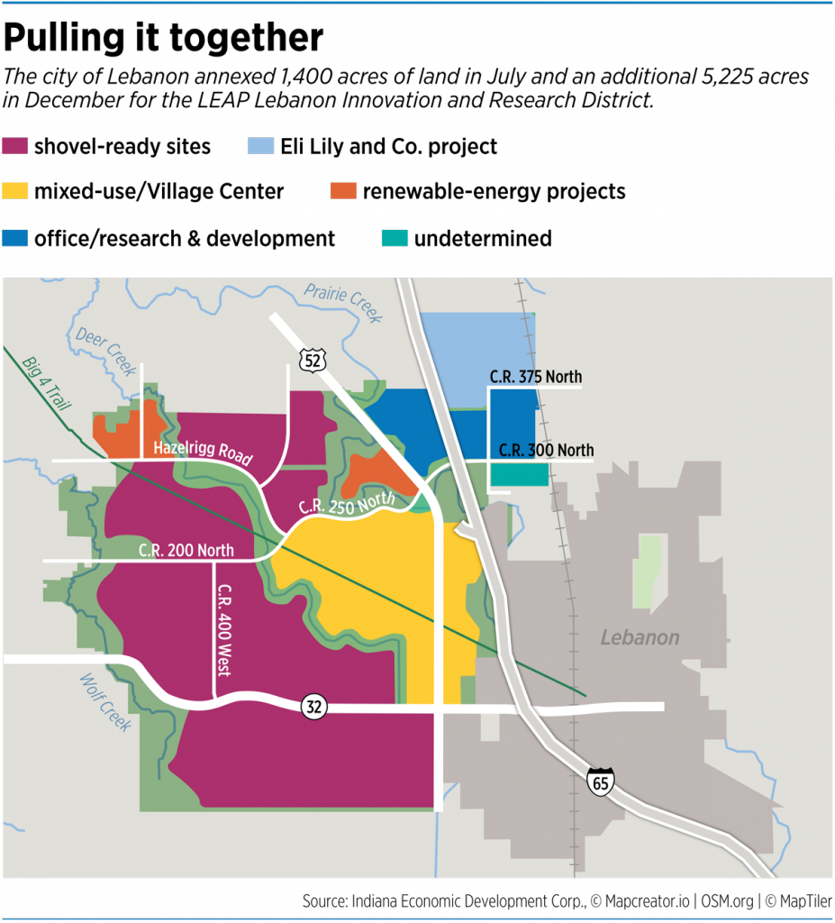 IEDC paying premium for farmland for Boone County tech district ...