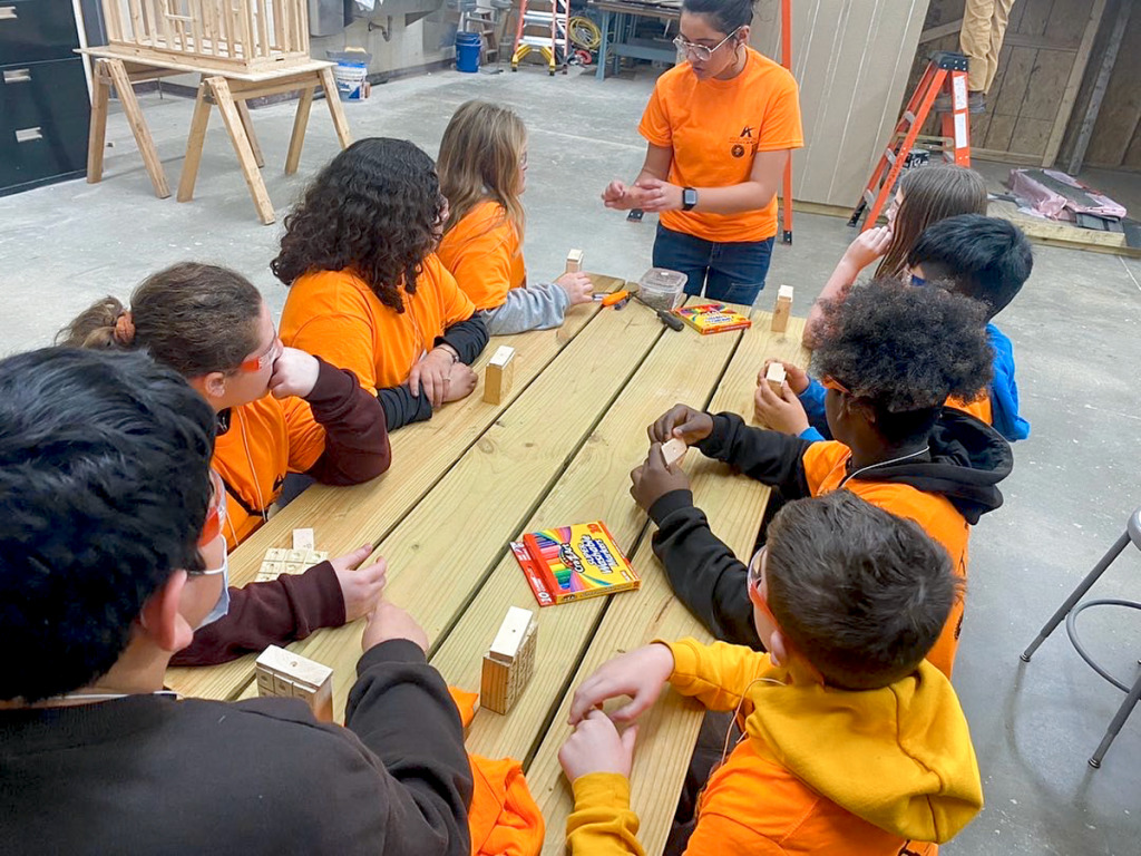 Construction industry educates K-12 students about building trades in ...