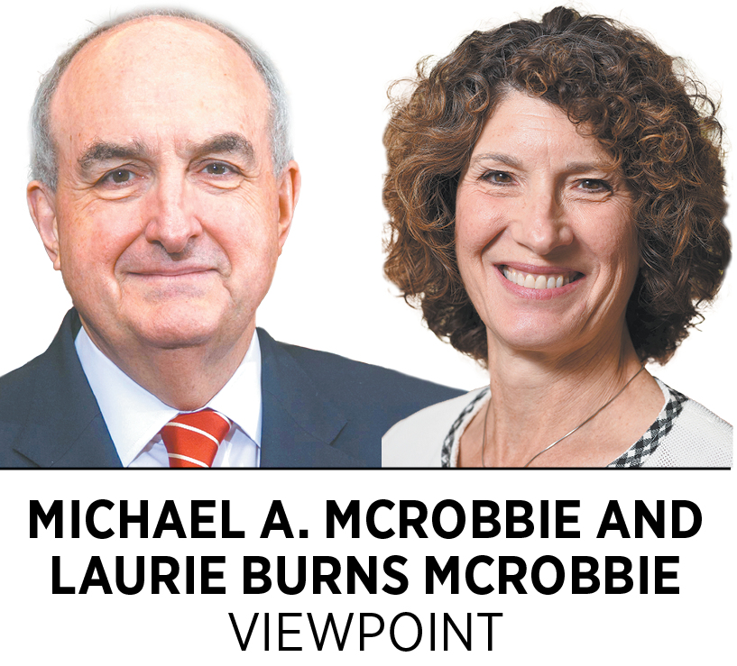 Michael A. McRobbie and Laurie Burns McRobbie: Philanthropists need to ...