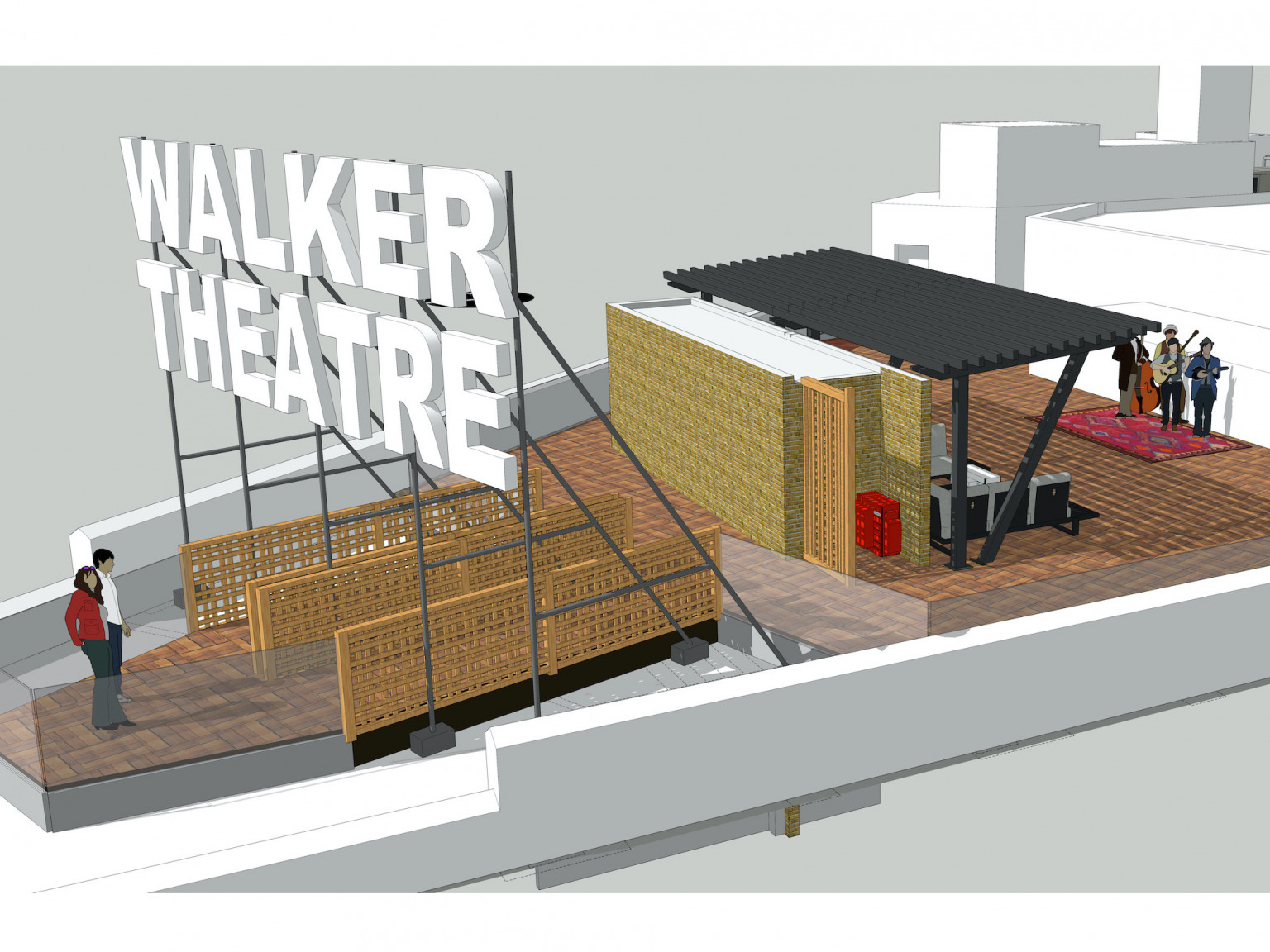 Rooftop venue planned at 96-year-old Walker Theatre – Indianapolis ...