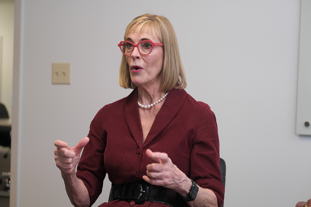 Gubernatorial candidate Suzanne Crouch wants to stand out in the crowd ...