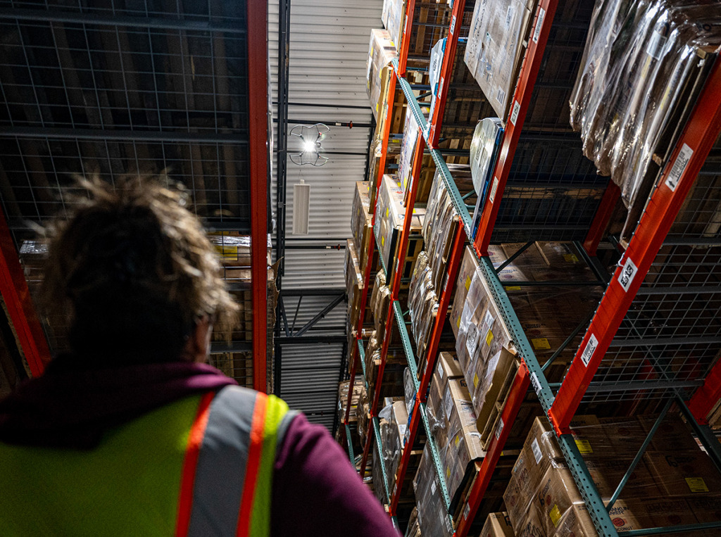 Warehouse drones scan codes to help track inventory – Indianapolis ...