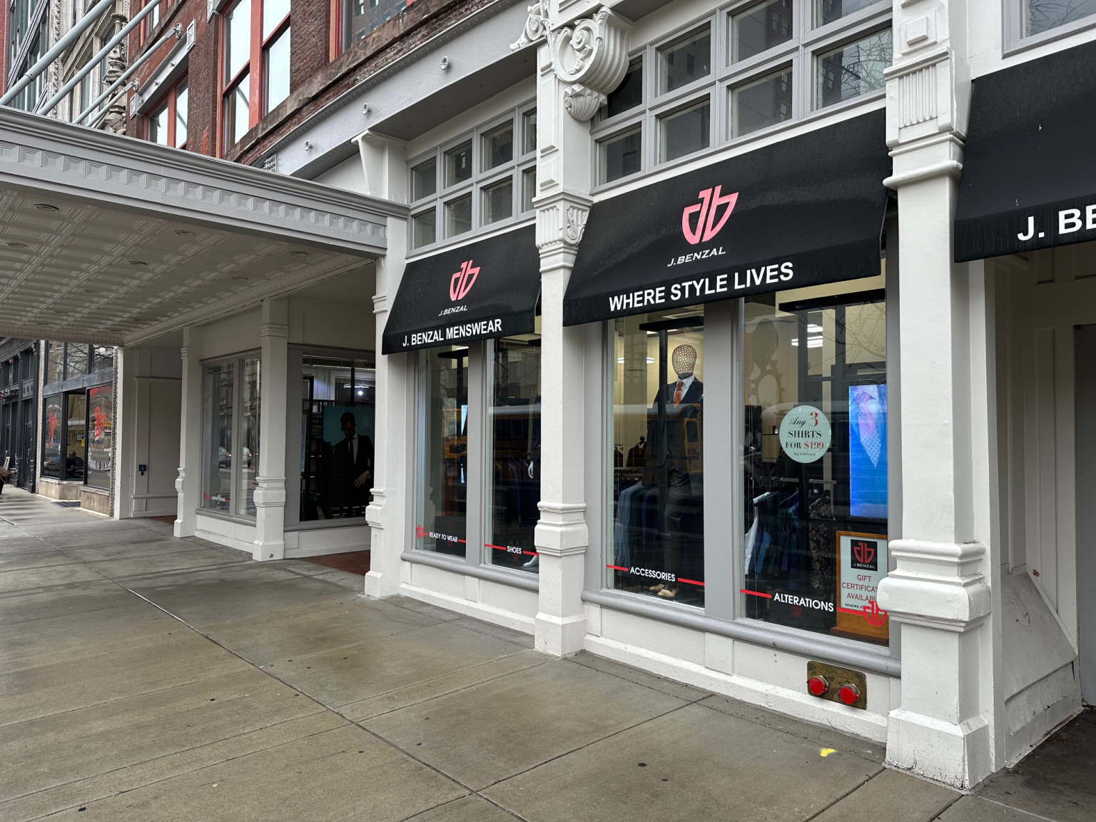 Menswear store to move to newly purchased downtown building with addition in the works ...