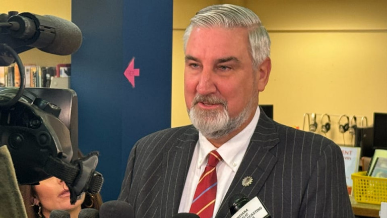 Outgoing Indiana Gov. Eric Holcomb looks back on eight years in office ...