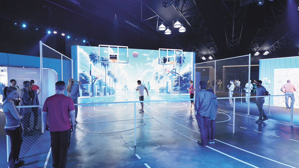 ‘Crossover’ fan experience will offer digital games, real hoops and ...