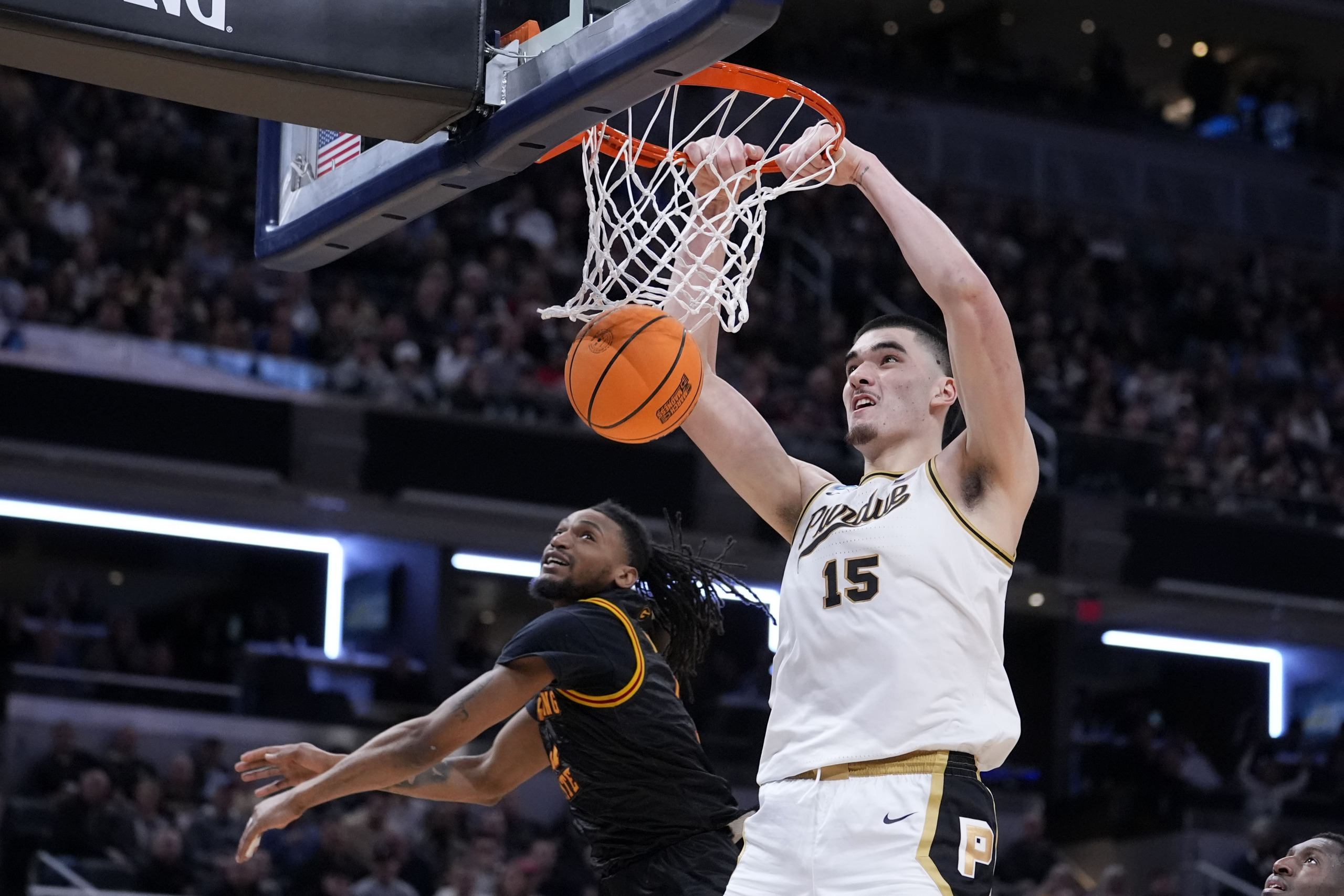 Zach Edey, Purdue dominate opposition in Indianapolis on way to Sweet ...