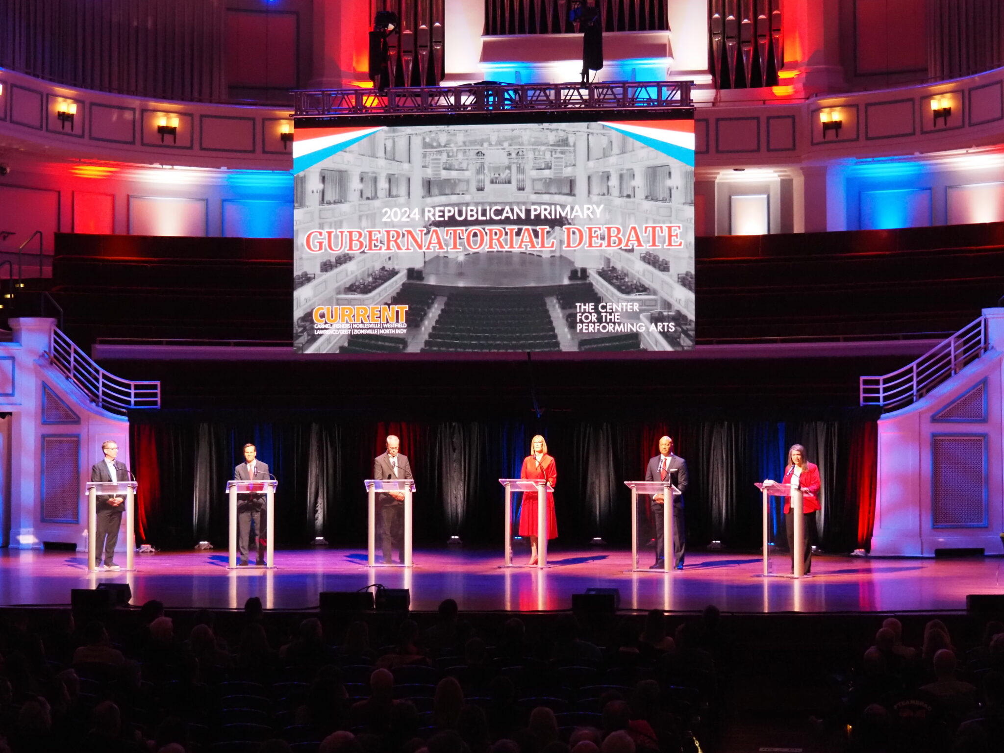 Republican Gubernatorial Candidates Trade Jabs At First Debate