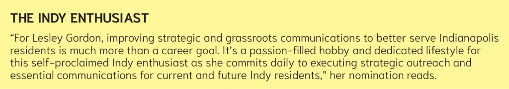 2024 Forty Under 40: Lesley Gordon – Indianapolis Business Journal