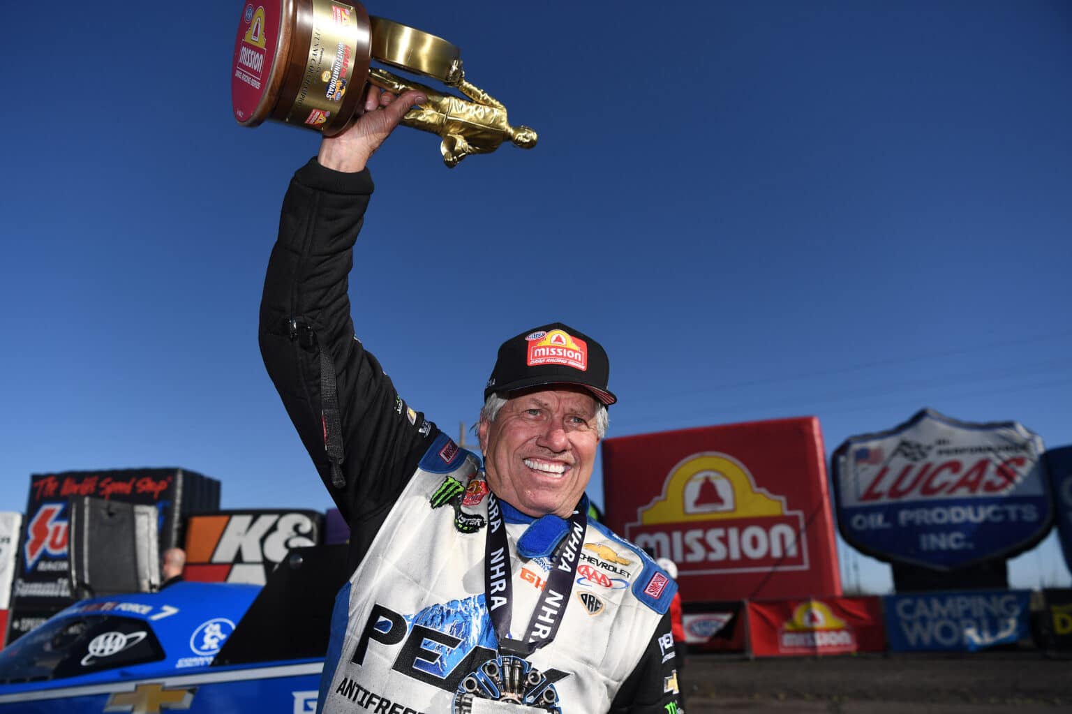 Drag racing great John Force improves, but faces long road to recovery ...