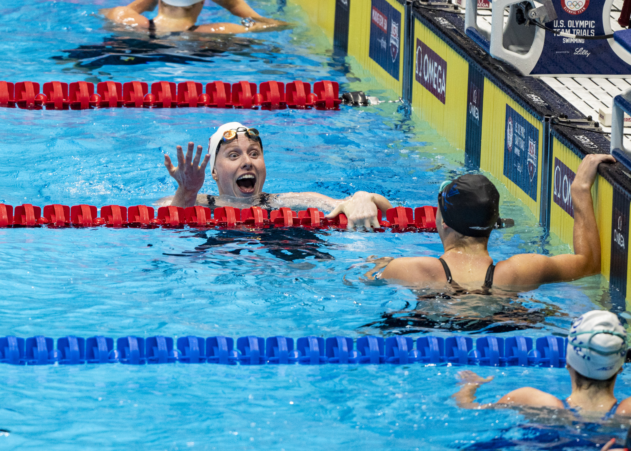 Indiana swimmers grab Olympic spots on night for big names at trials ...