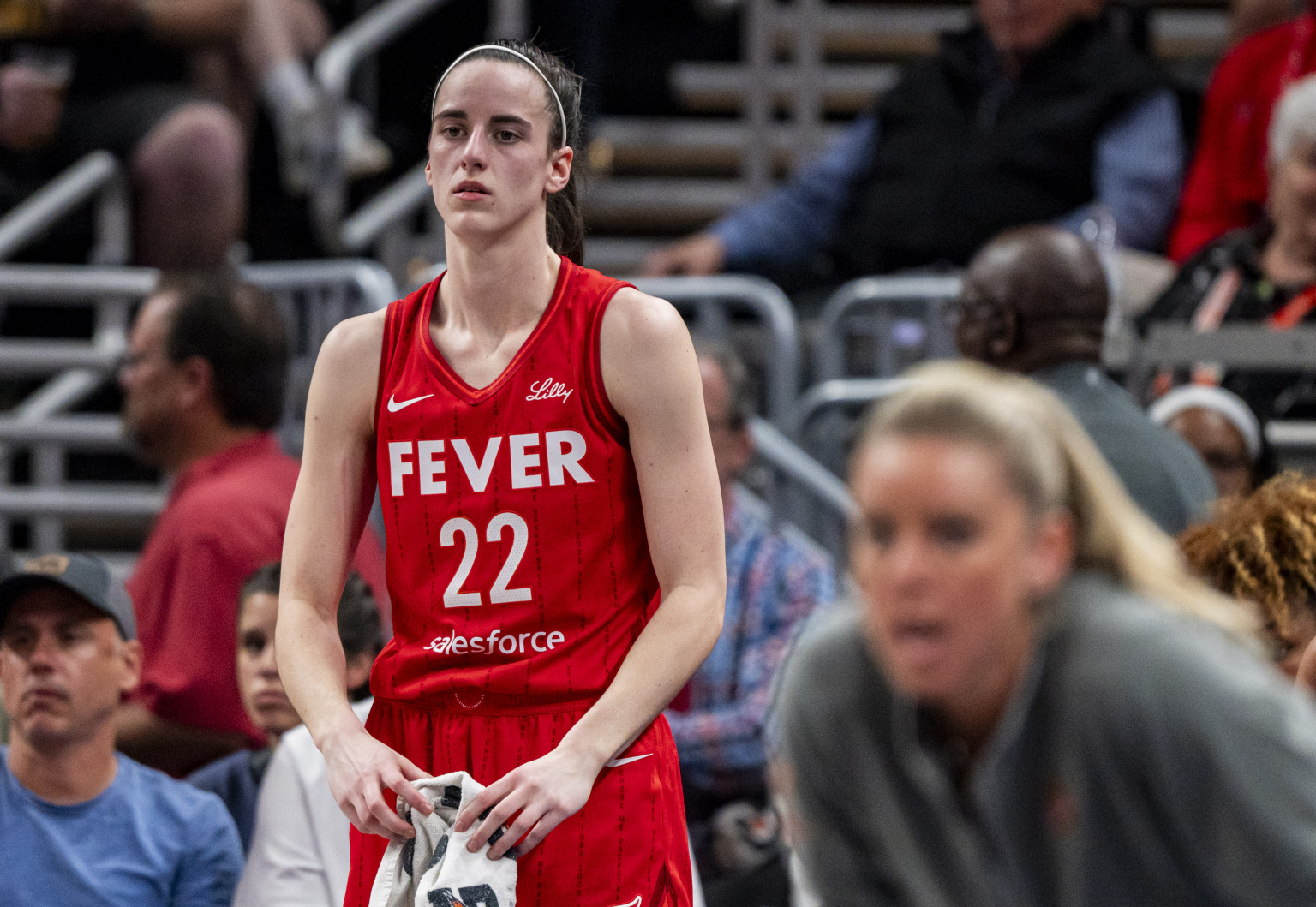 Caitlin Clark says she was fined $200 for social media post about ...