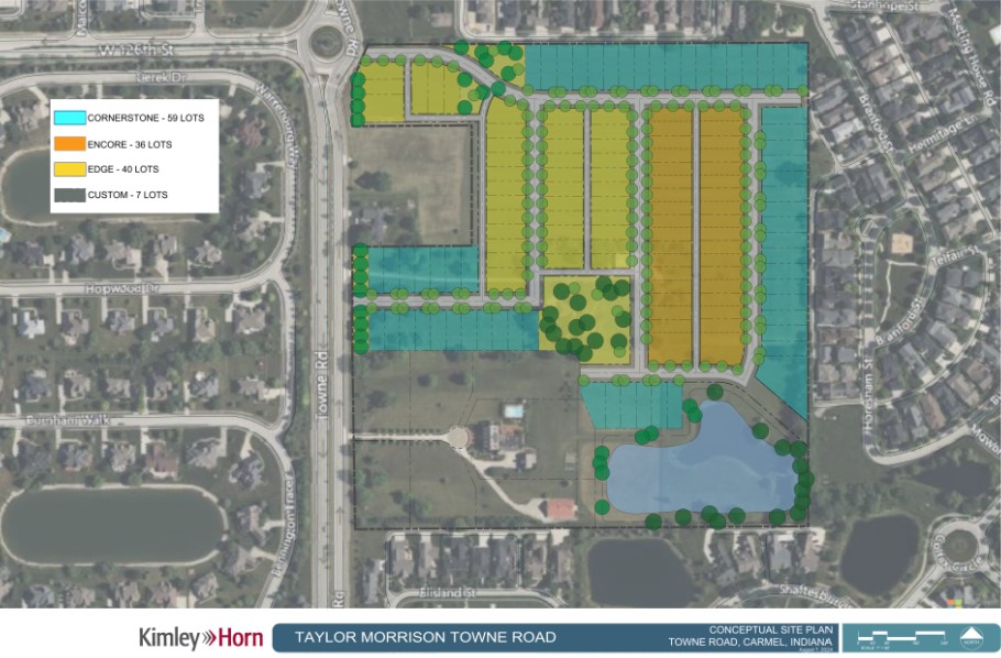 Developer planning 142 homes near Village of West Clay in Carmel ...