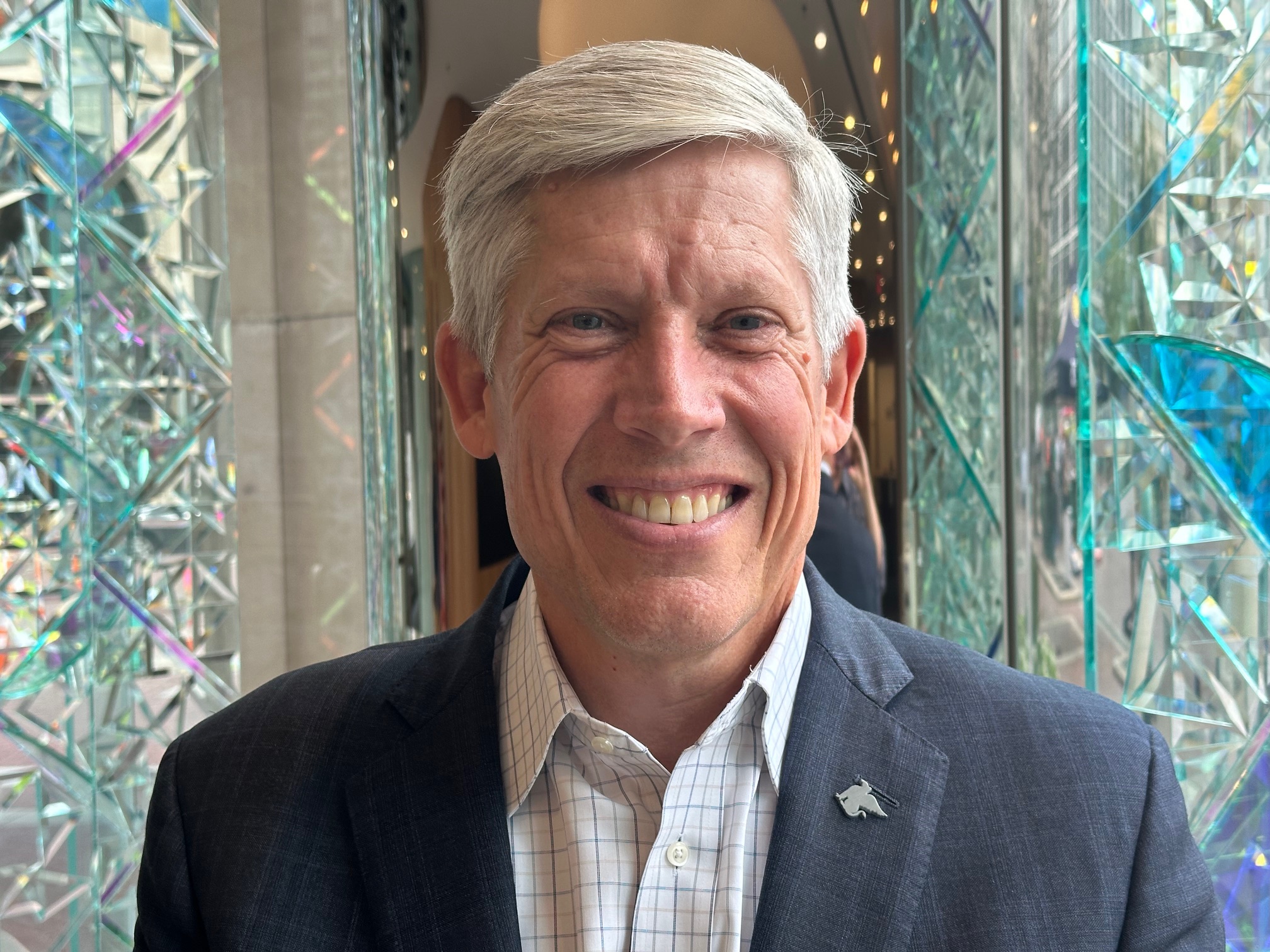 Longtime GM of JW Marriott Indianapolis handing over the keys ...