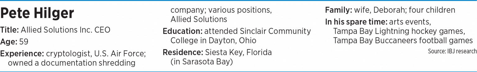 Q&A: Allied Solutions CEO worked his way up over 35 years ...