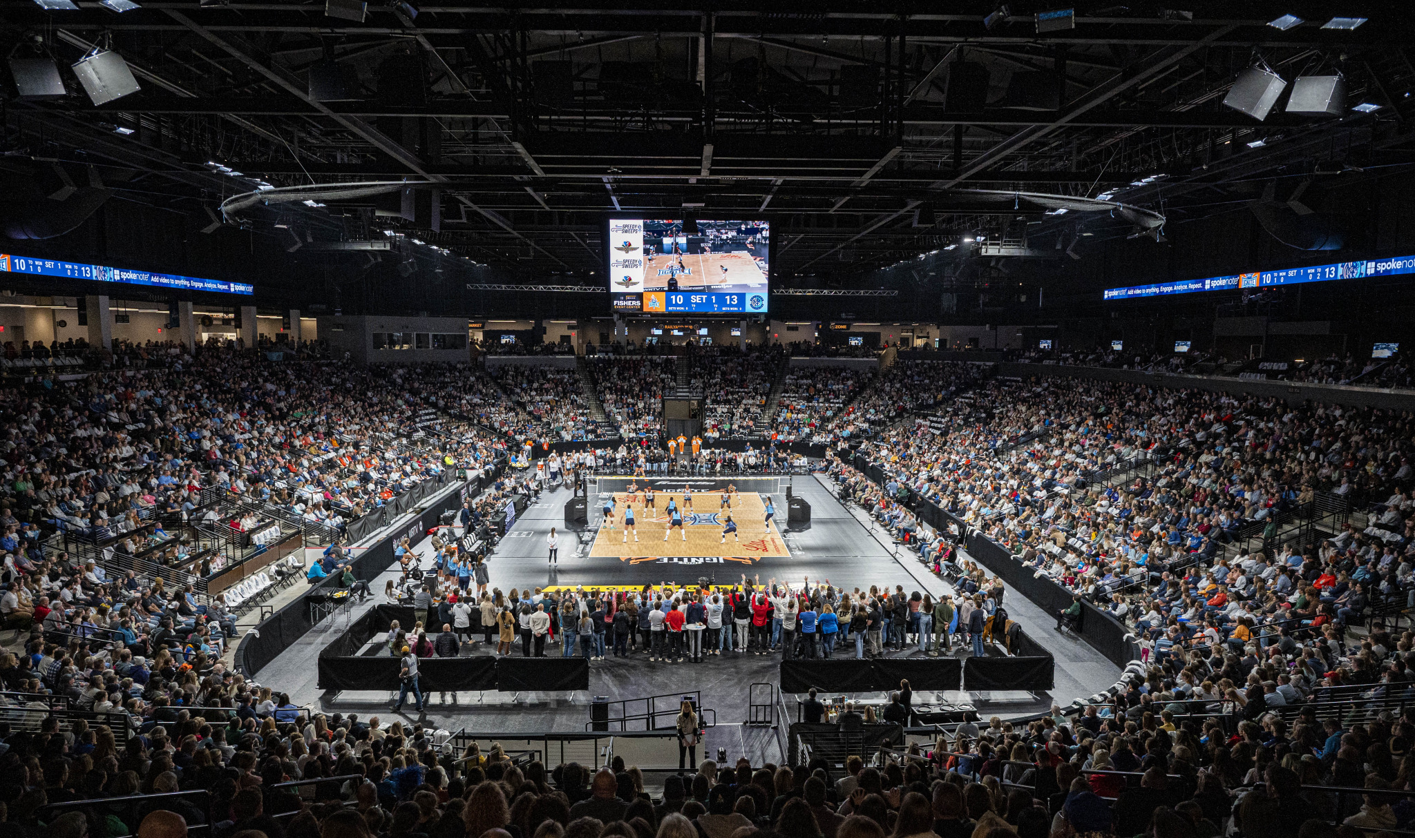 Photo gallery: Pro volleyball team Ignite scores victory, praise at ...