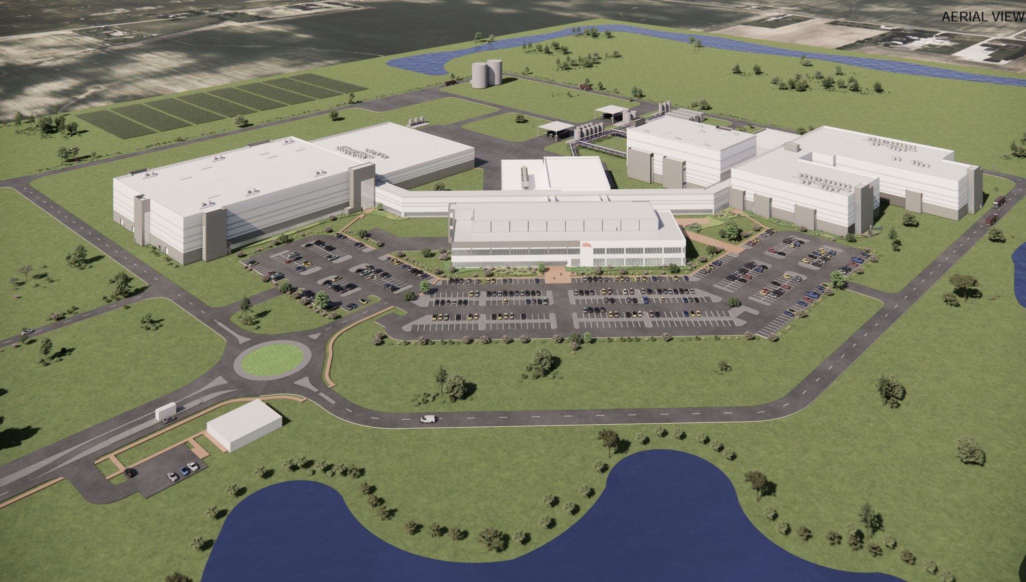 Lilly breaks ground on $4.5B foundry campus in Lebanon’s LEAP District ...