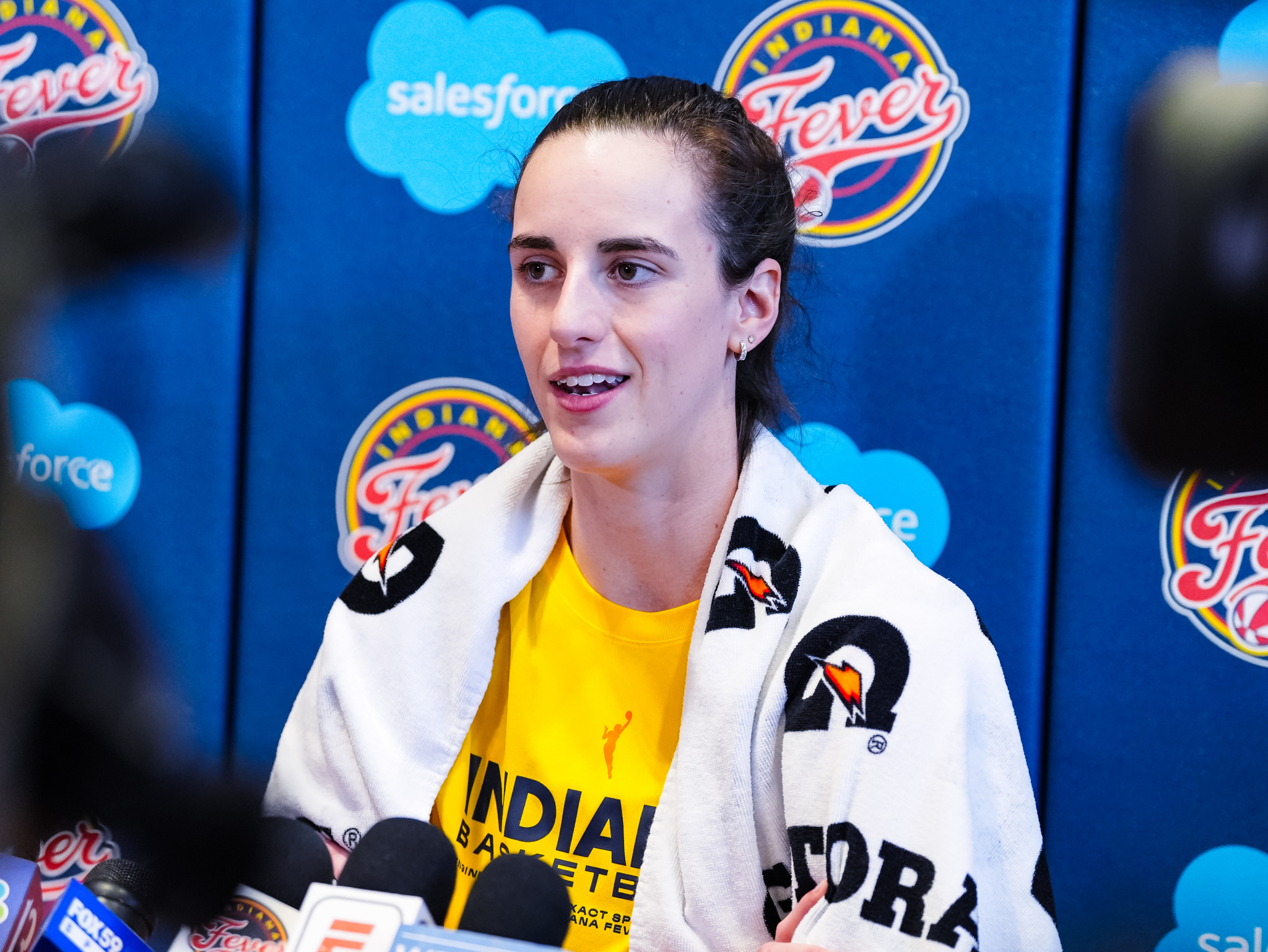 Caitlin Clark to miss 5th game with quad strain: ‘We’re going to play ...