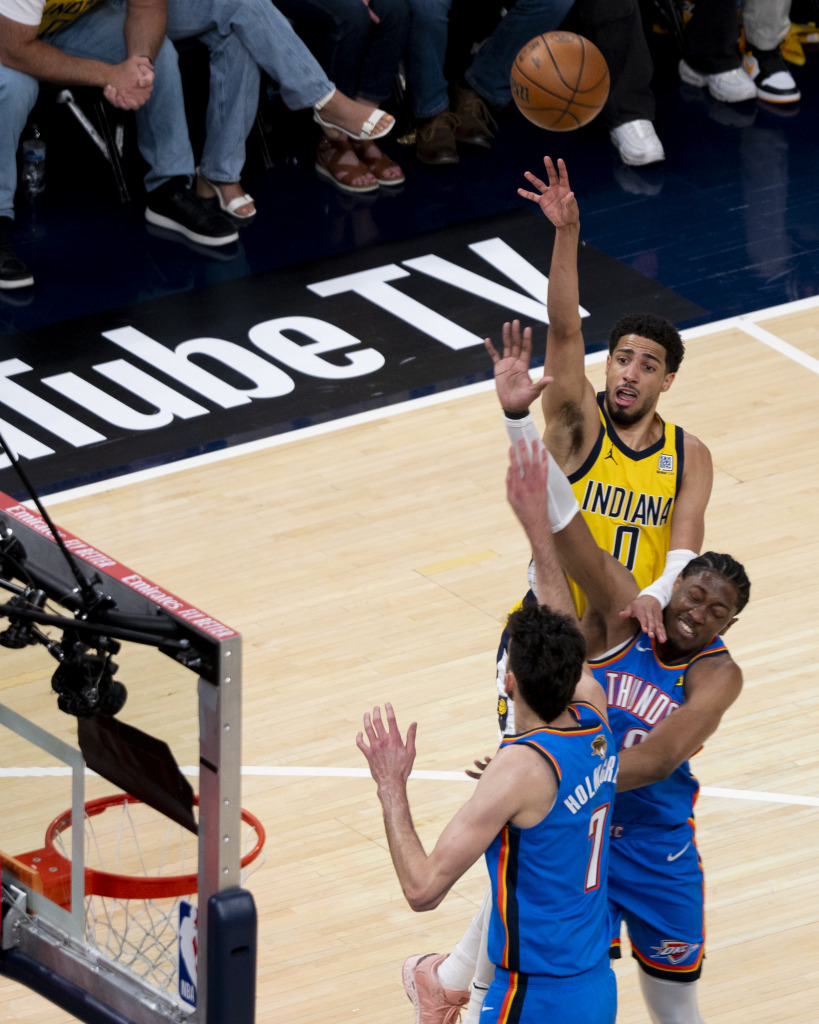 Photos: The best moments from Pacers’ win over Thunder in NBA Finals ...