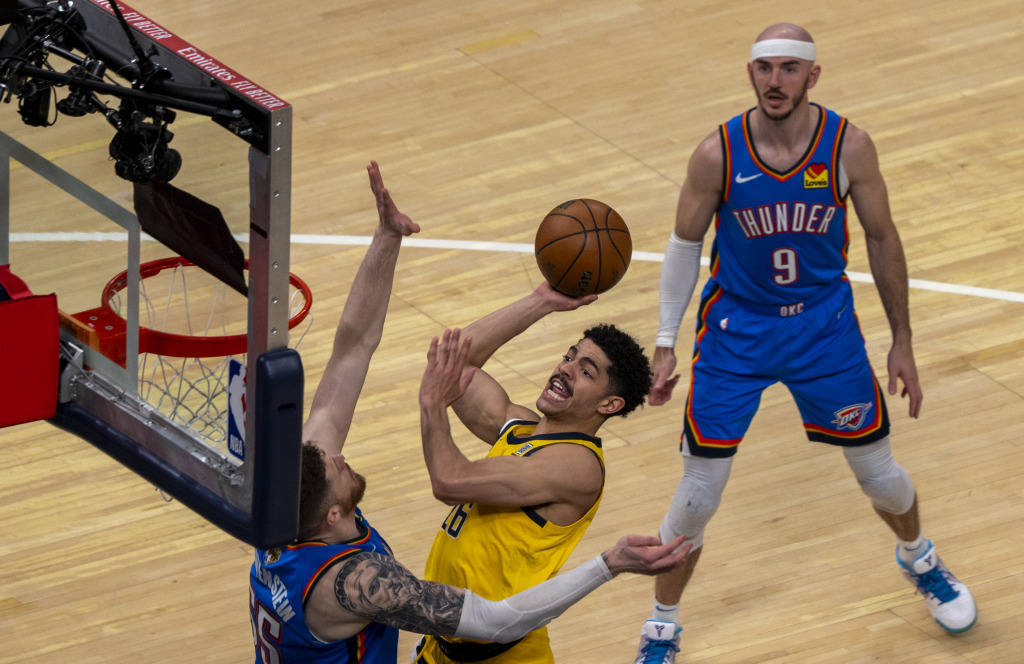 Photos: The best moments from Pacers’ win over Thunder in NBA Finals ...