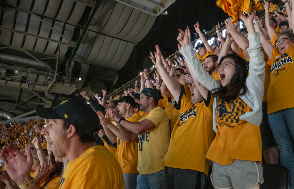 Photos: The best moments from Pacers’ win over Thunder in NBA Finals ...