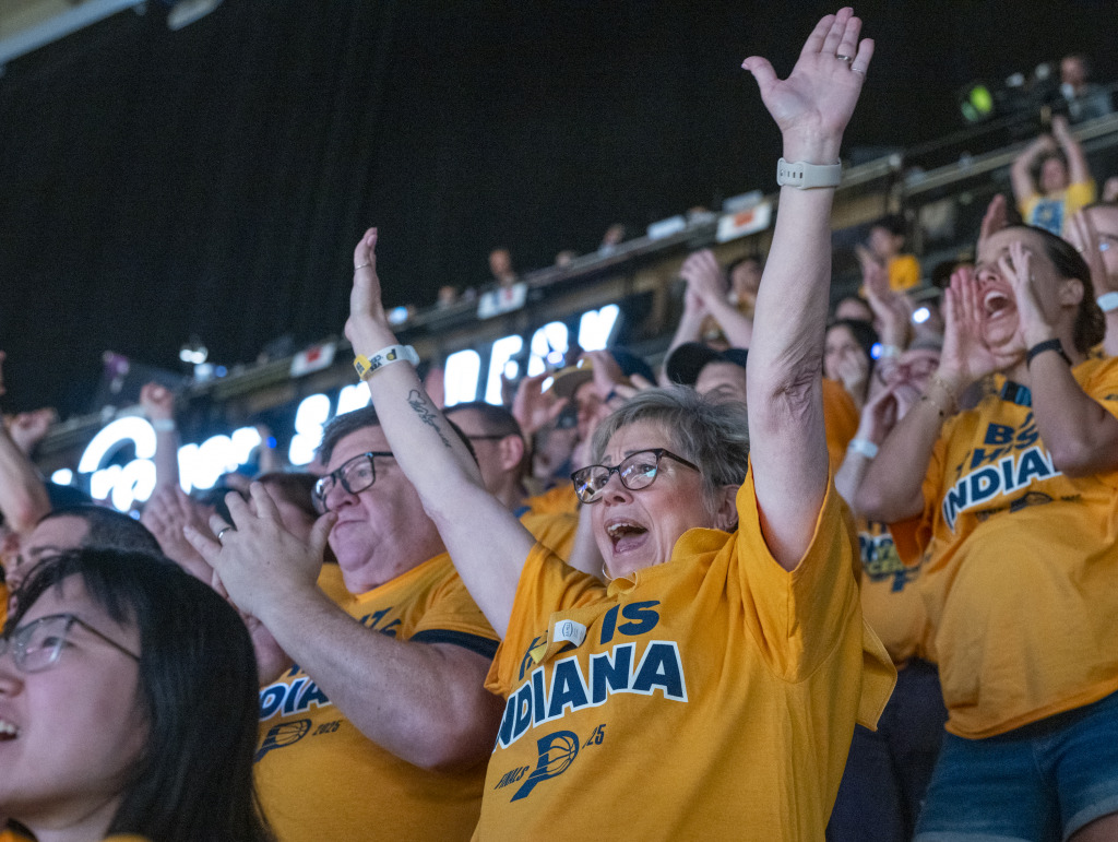 Photos: The best moments from Pacers’ win over Thunder in NBA Finals ...