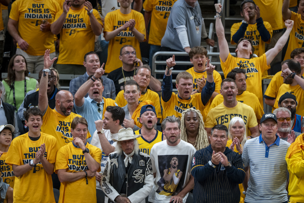 Photos: The best moments from Pacers’ win over Thunder in NBA Finals ...