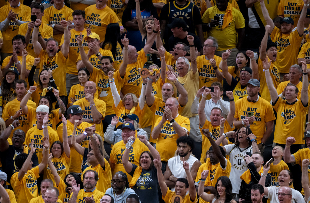 Photos: The best moments from Pacers’ win over Thunder in NBA Finals ...
